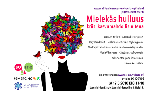 Finland SEN is Emerging Proud for 2018! | Reframing Mental distress as ...